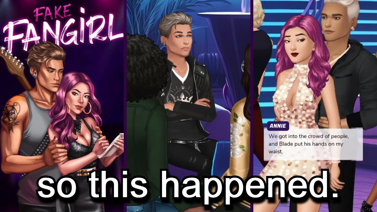 First concert - fake fangirl episode 6 - playing episode - YouTube