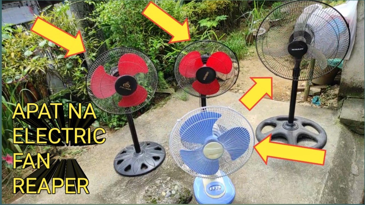 OUT DOOR 4 NA ELECTRIC FAN REPAIRS WITH PRINCE AND ME 😊 ️👍 - YouTube
