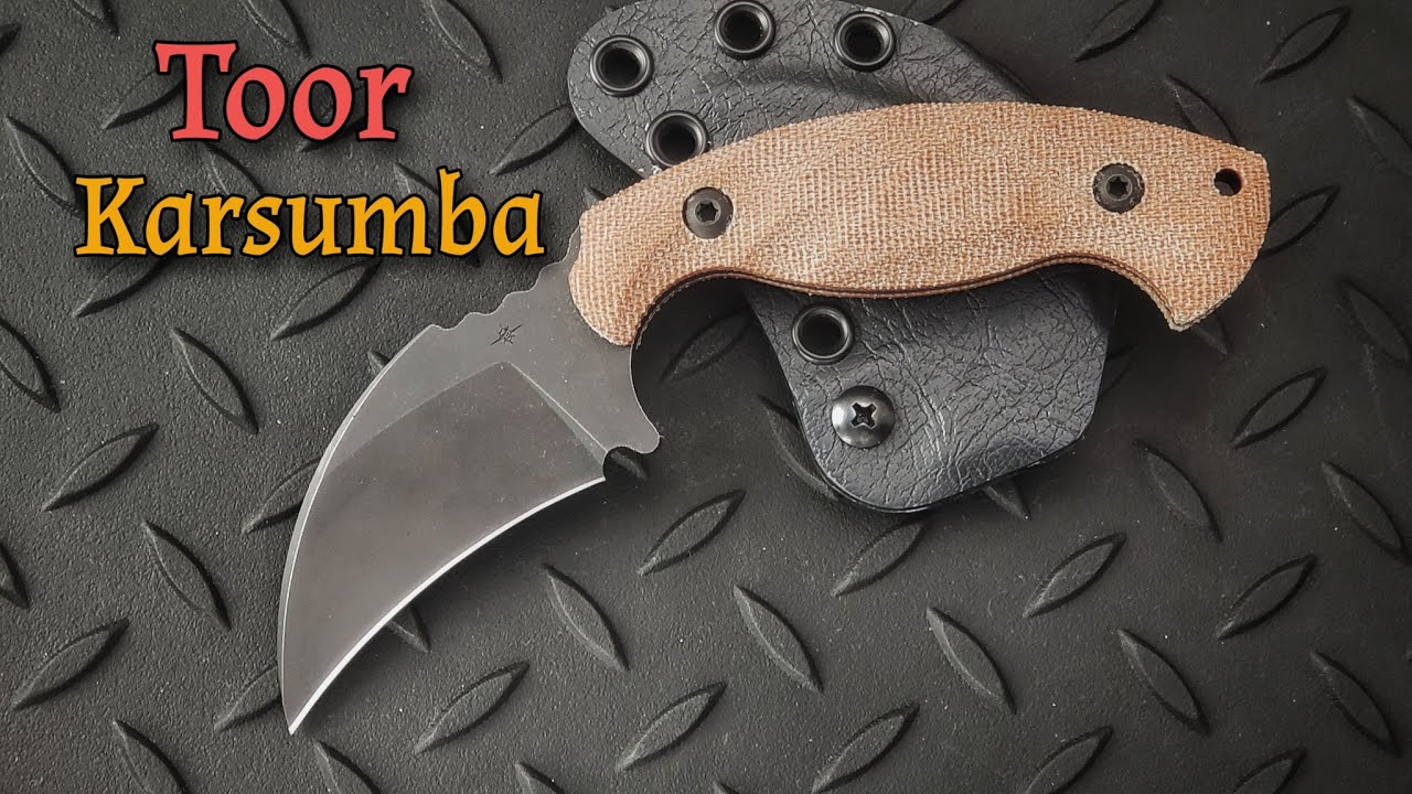 Toor Karsumba: A Unique Karambit Knife Without a Ring? - YouTube