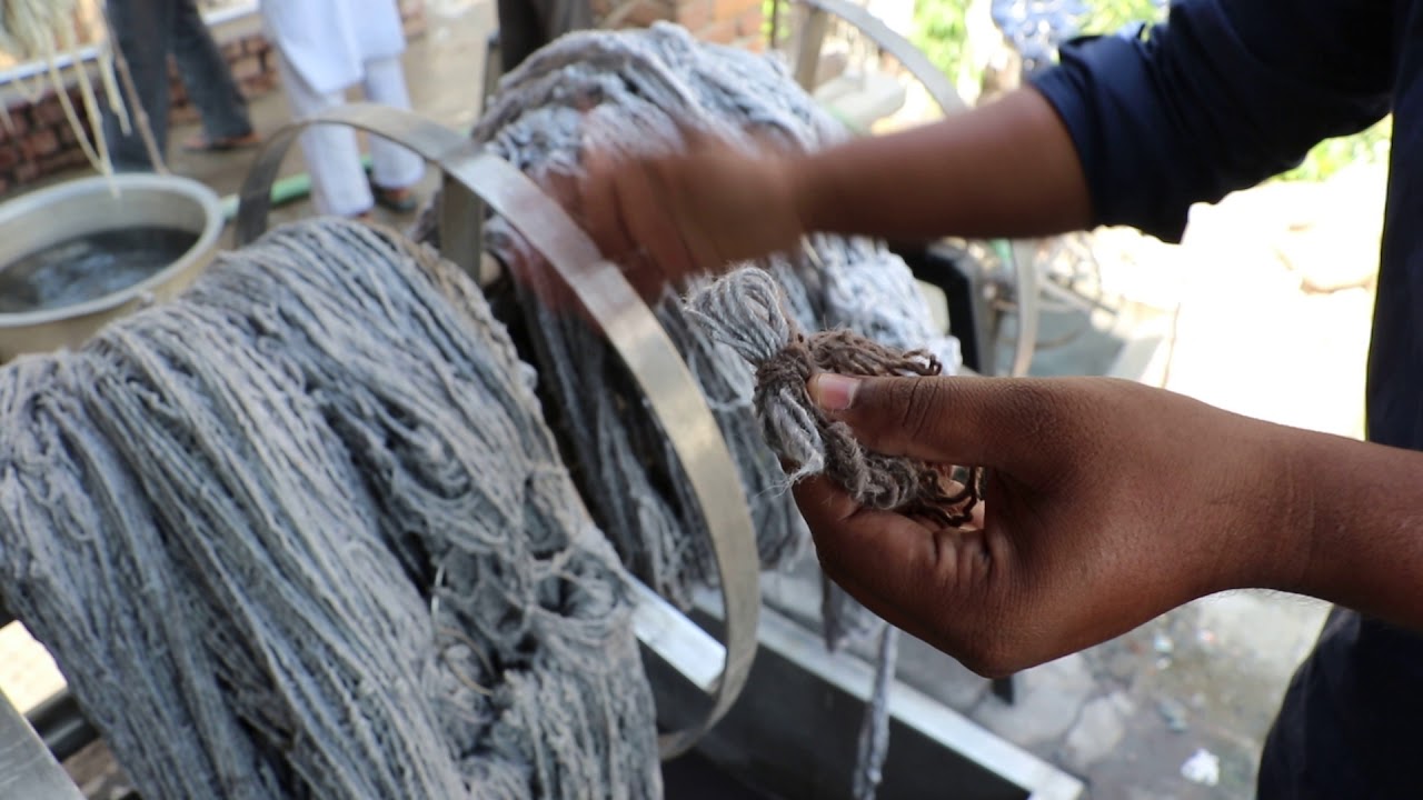 The Rug Making Process: Part 2 - Dyeing (Banana Silk) - YouTube