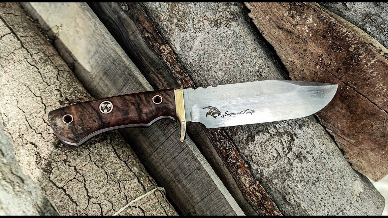 making a j1 design knife by jaguar workshop part 1 - YouTube