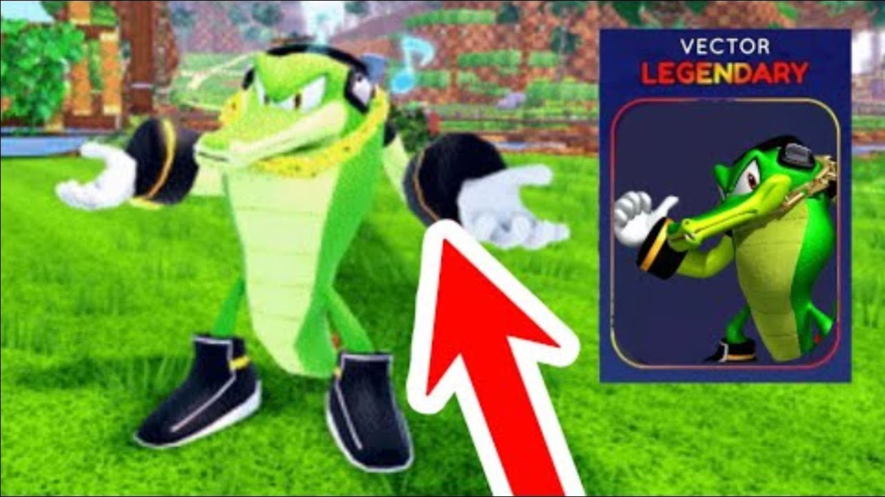 Como desbloquear a Vector en Sonic Speed Simulator - YouTube