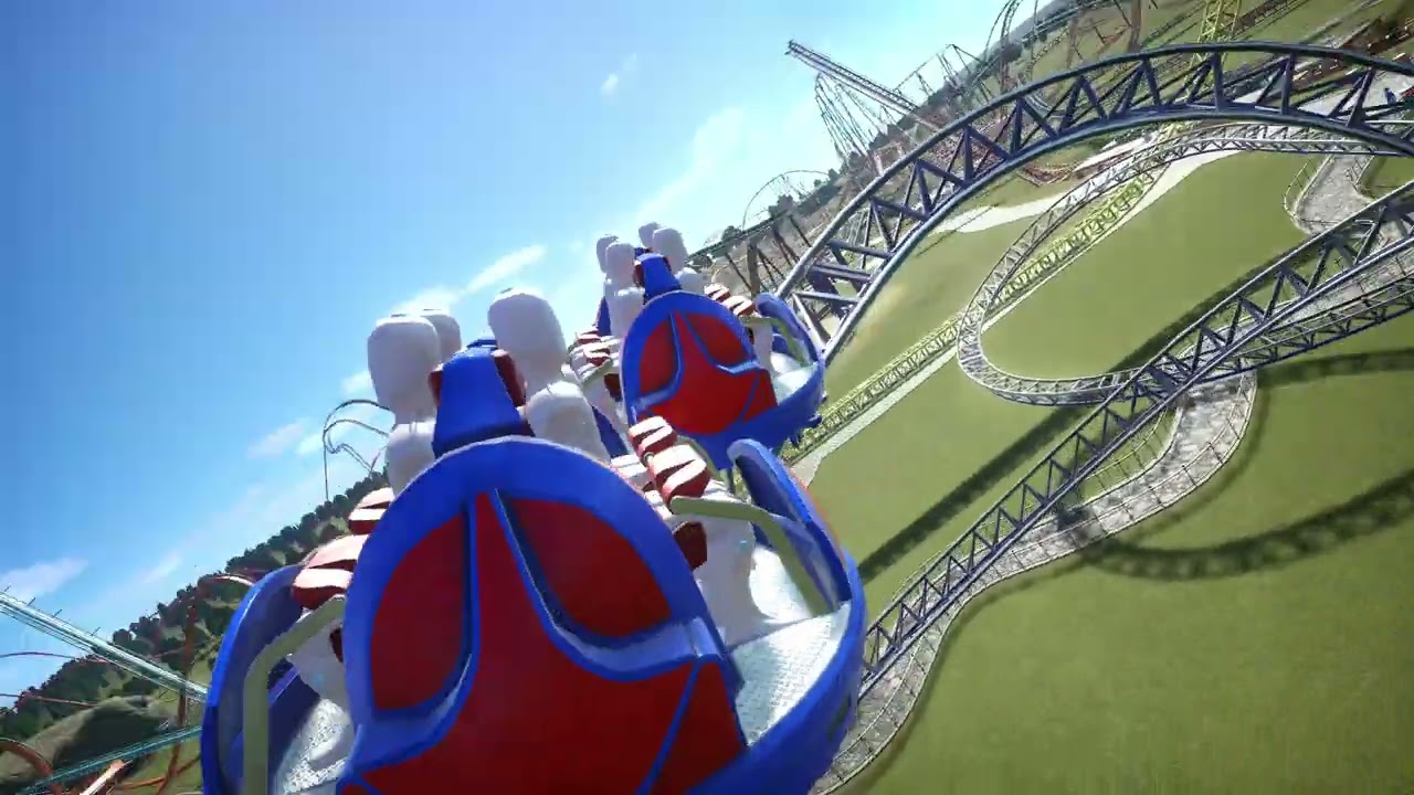 "Space Swirls" Mack Rides Family Spinning Coaster - YouTube