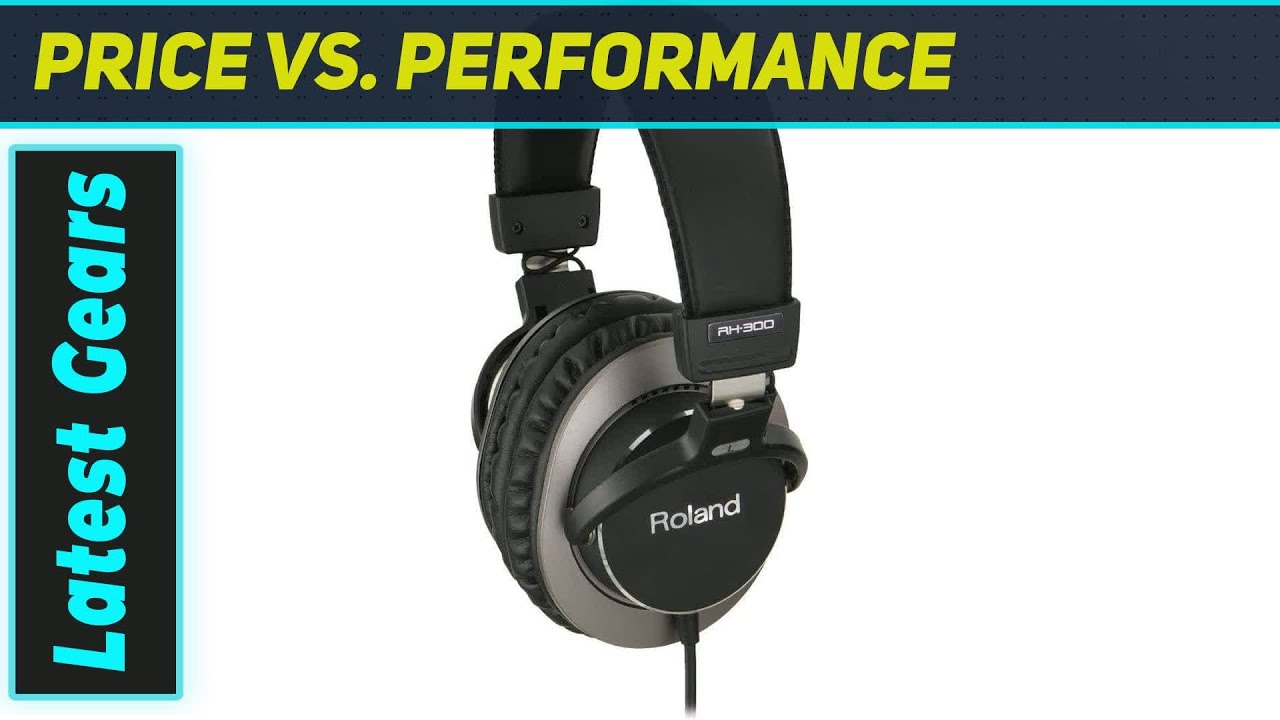 Roland RH-300 Headphones: Superior Sound for Monitoring! - YouTube