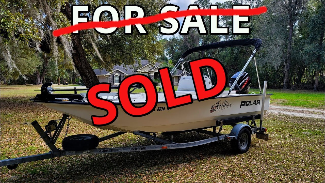 SOLD: 2004 Polar Skiff with a 2007 Mercury 90HP - YouTube