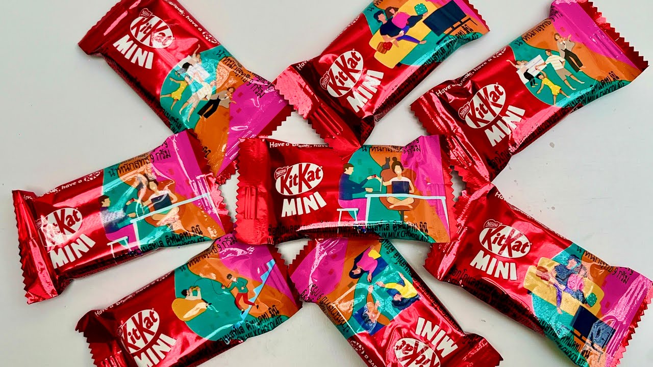 Thai KitKat Mini 🍫 | Nestlé’s Unique Flavors from Thailand 🇹🇭 ...