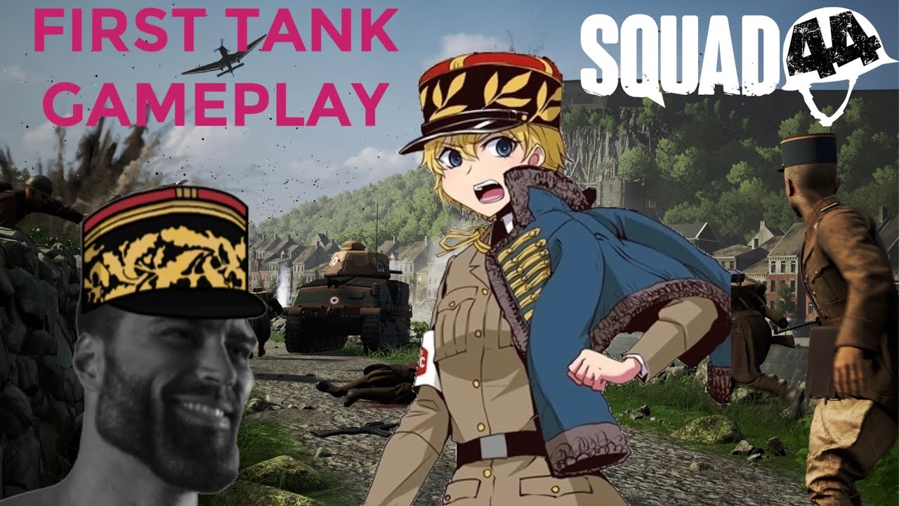 Tanks in Squad 44 (Post Scriptum) - YouTube