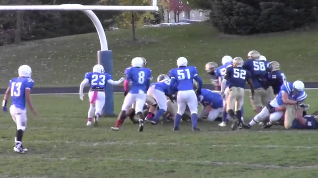 Kyle Lewis High School Football Highlights 2015 - YouTube
