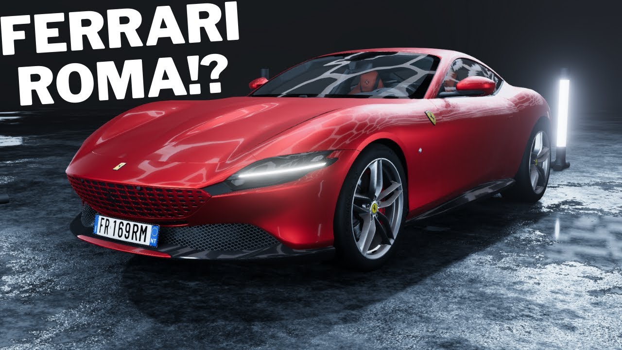 BeamNG Drive Mods: Explore the BEST And NEW Ferrari Roma MOD!! #beamng ...