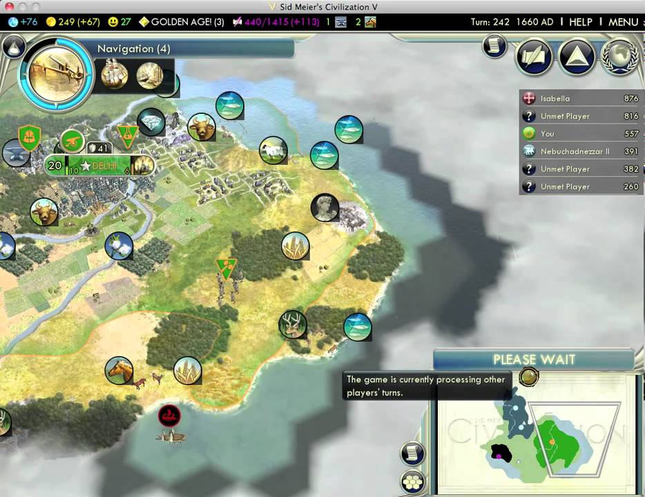 Let's Play Civilization 5 5:2 - India (Gandhi) - One City Challenge ...