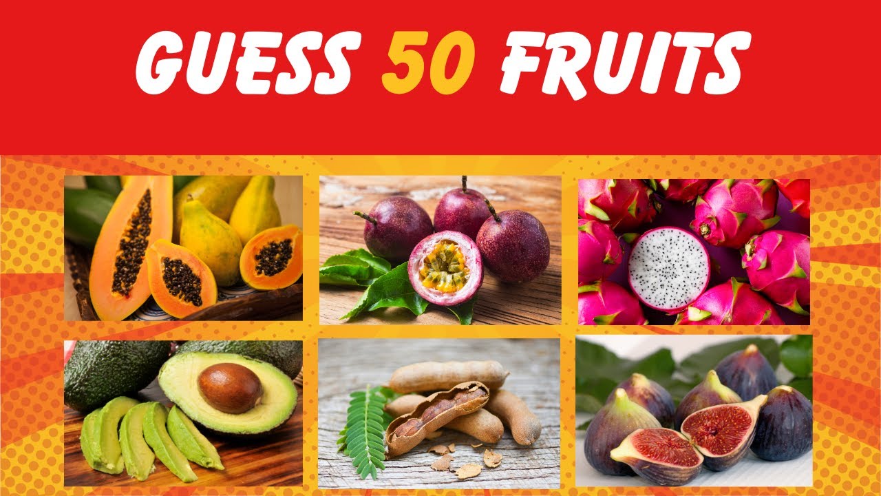 Ultimate Fruit Challenge: Guess the 50 Fruits Quiz! - YouTube