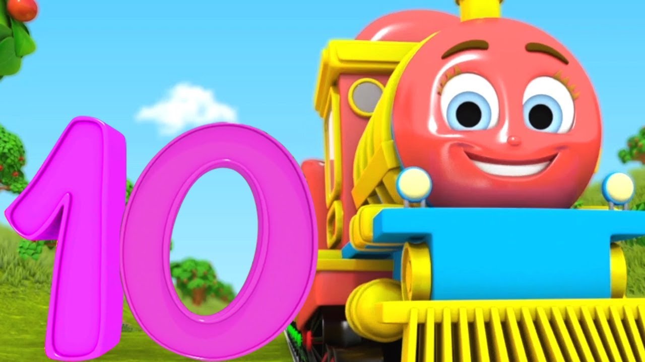 Nummersången | Räknesången | nummer 1 till 10 på svenska | Numbers Song ...