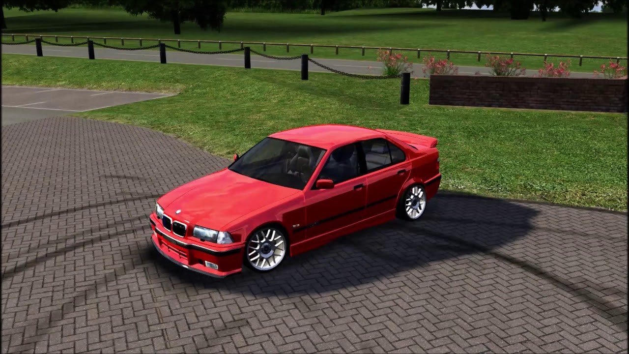 LFS - BMW E36 Trailer - YouTube