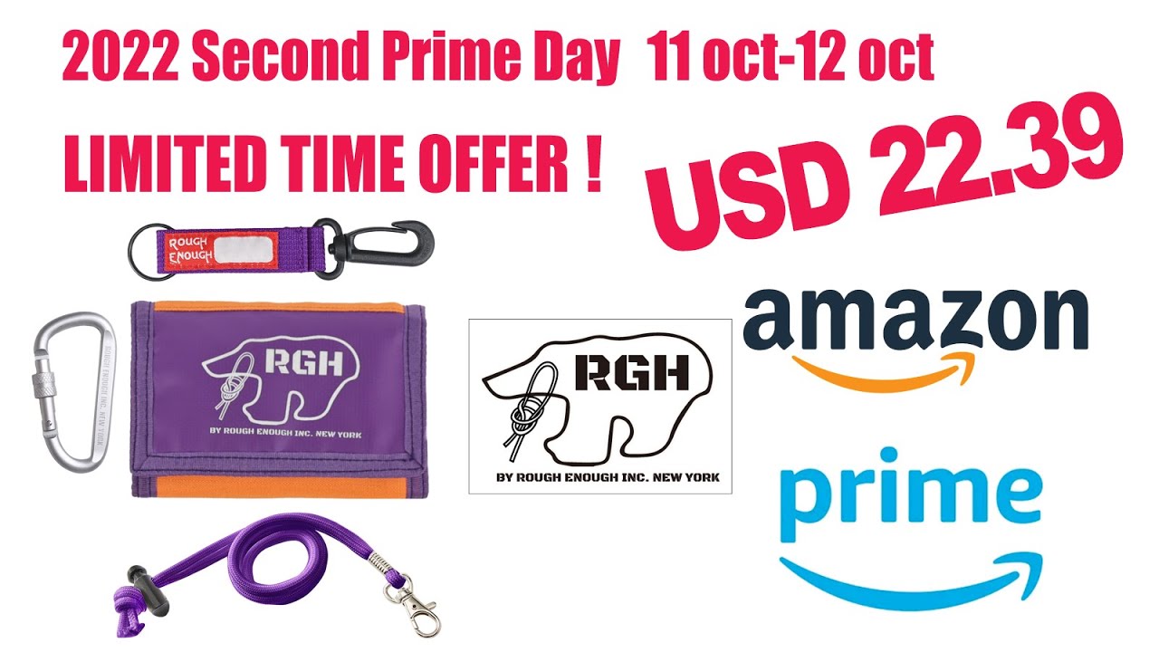 Rough Enough New Amazon Prime Day #2 Kids Wallet for Boys Girls Casual ...