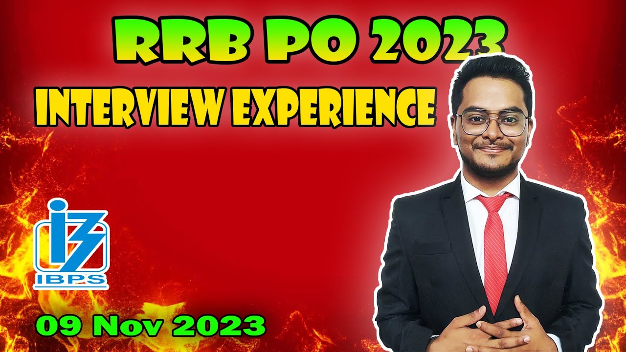 My RRB PO INTERVIEW EXPERIENCE || Important Questions for Interview | # ...