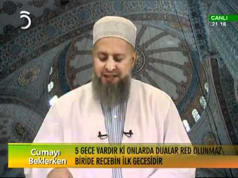 Mustafa Özşimşekler Hoca Efendi   Regaib Kandili sohbeti HARIKA MÜJDELER   2 Haziran 2011