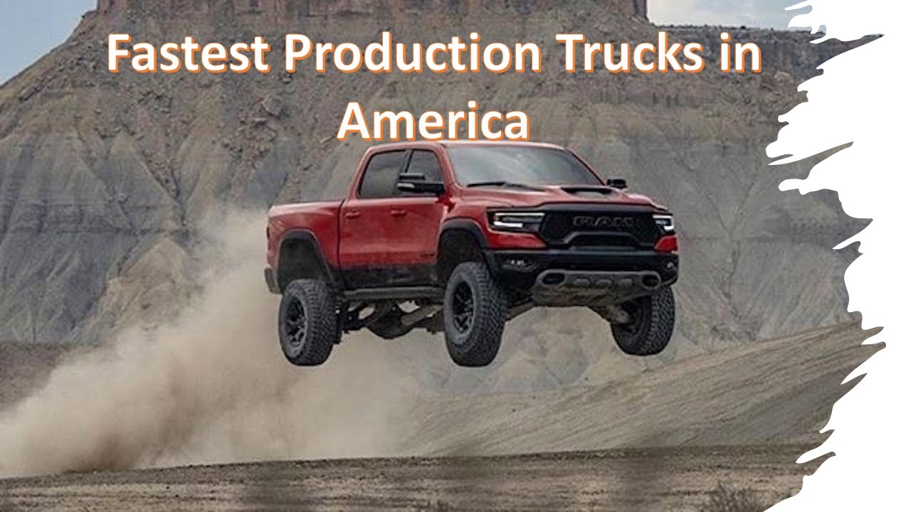 Top 10 Fastest Production Trucks in America - YouTube