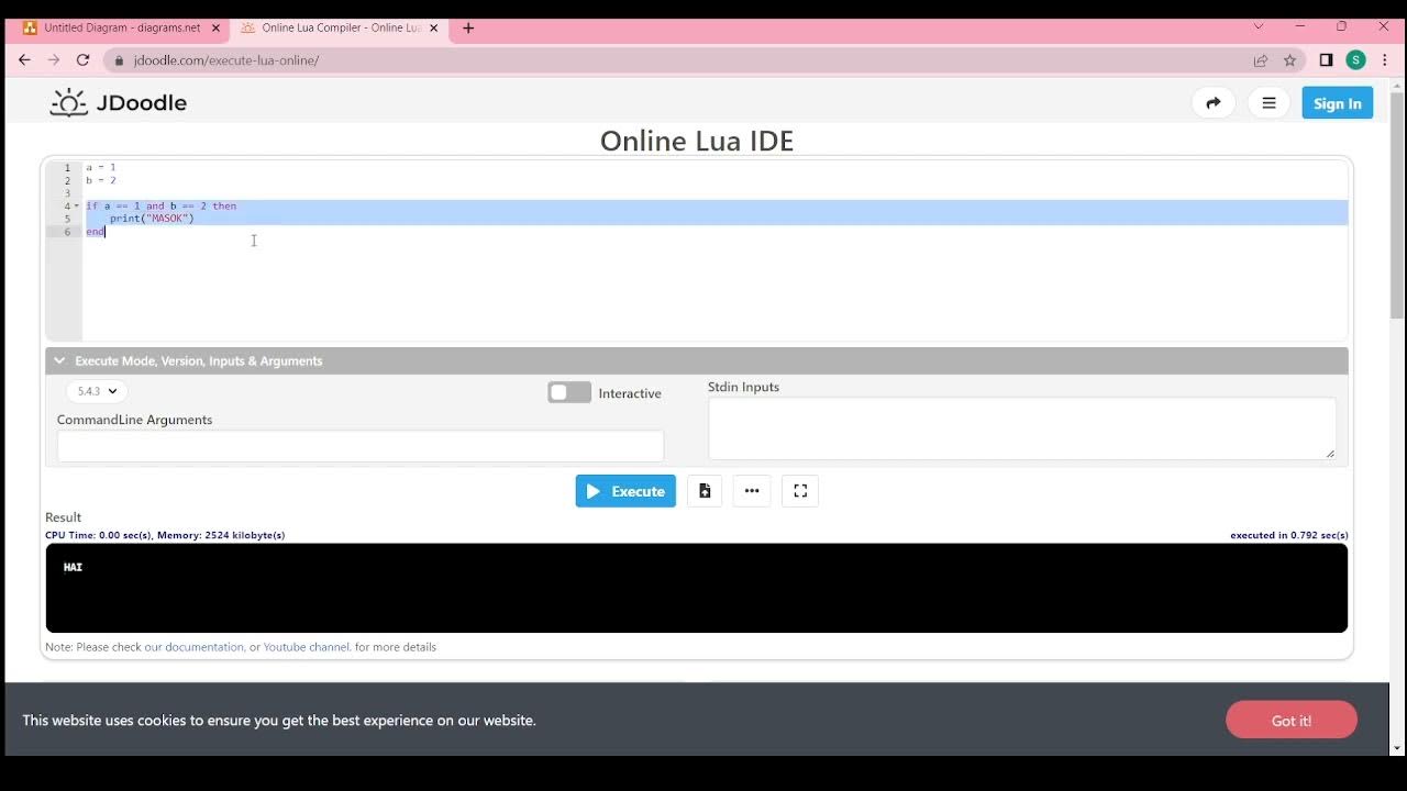 Tutorial Lua Untuk Pemula PART 3 : Branching (If,ElseIf,Else) - YouTube