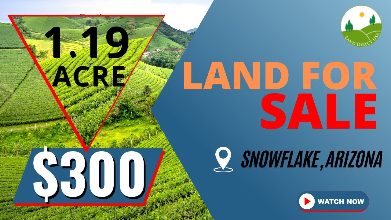 1.19 acre land for sale in Snowflake, Arizona [403-04-210] - YouTube