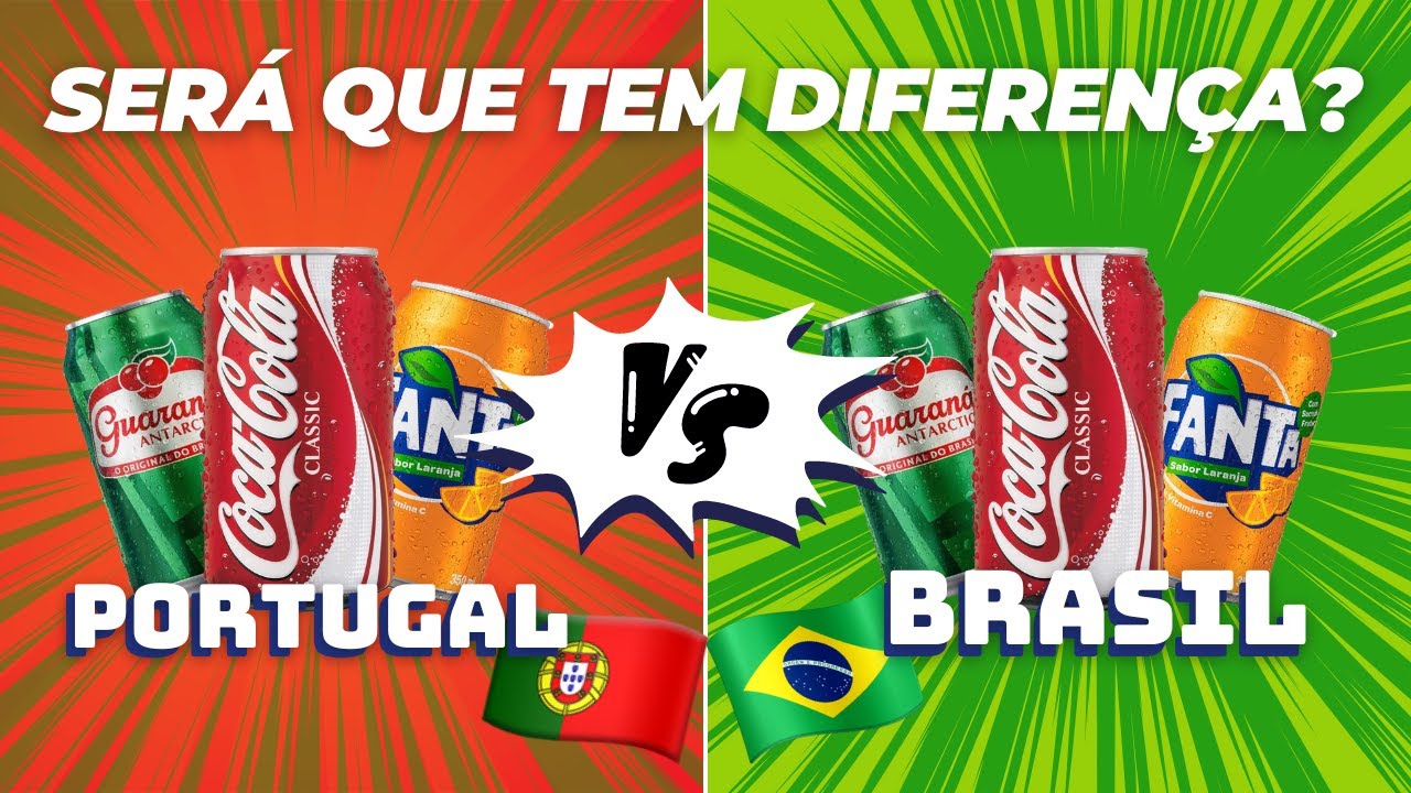 COCA-COLA do BRASIL vs COLA de PORTUGAL qual é melhor? - YouTube
