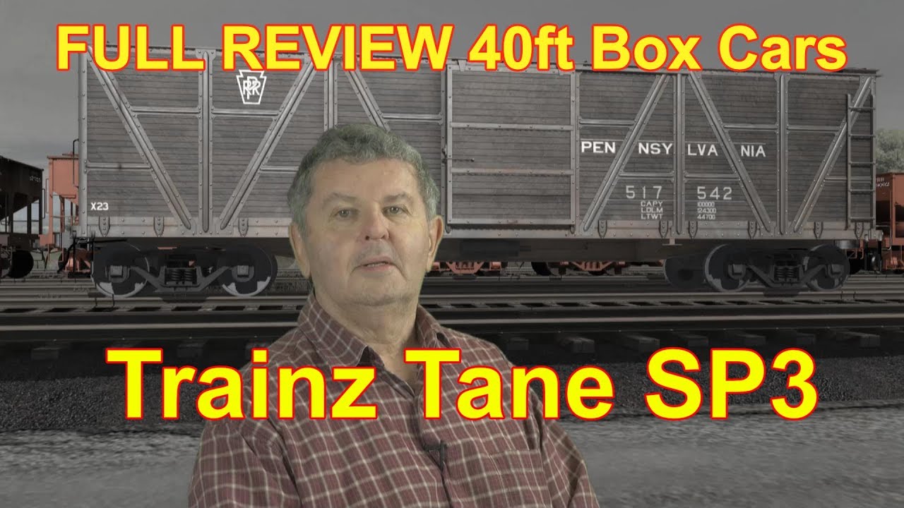 Trainz Review Pennsylvania Railroad X23 Boxcar - YouTube