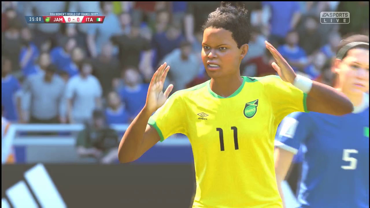 (Jamaica Italy) (FIFA 19 Women's World Cup France) EA SPORTS 2019 - YouTube