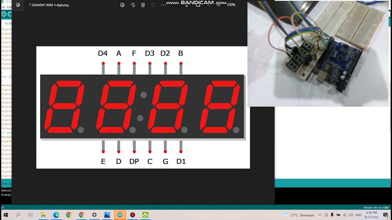 SCANNING SEVEN SEGMENT - YouTube
