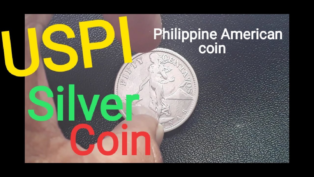 USPI coin | 50 Centavos 1921 - YouTube
