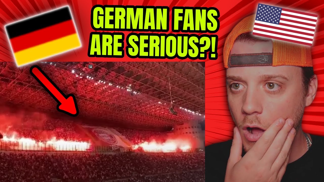 American Reacts to Best of German Ultra International (Craziest Fans ...