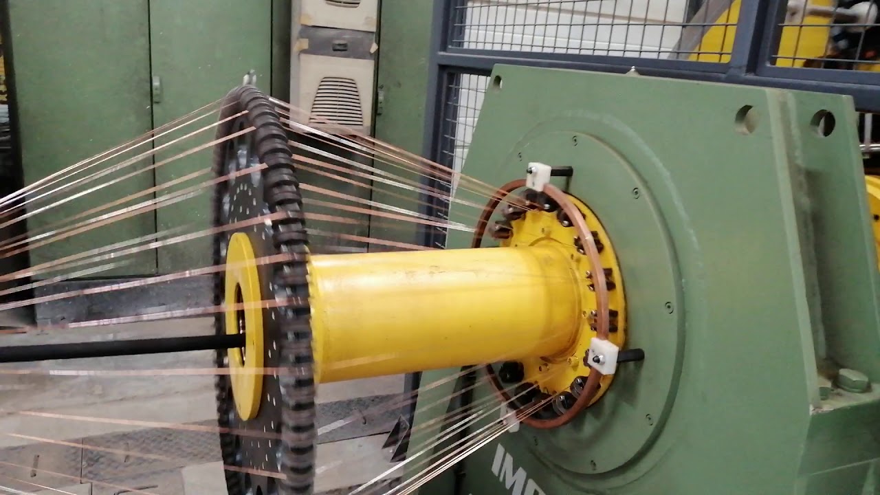 Cable Screening Line - YouTube