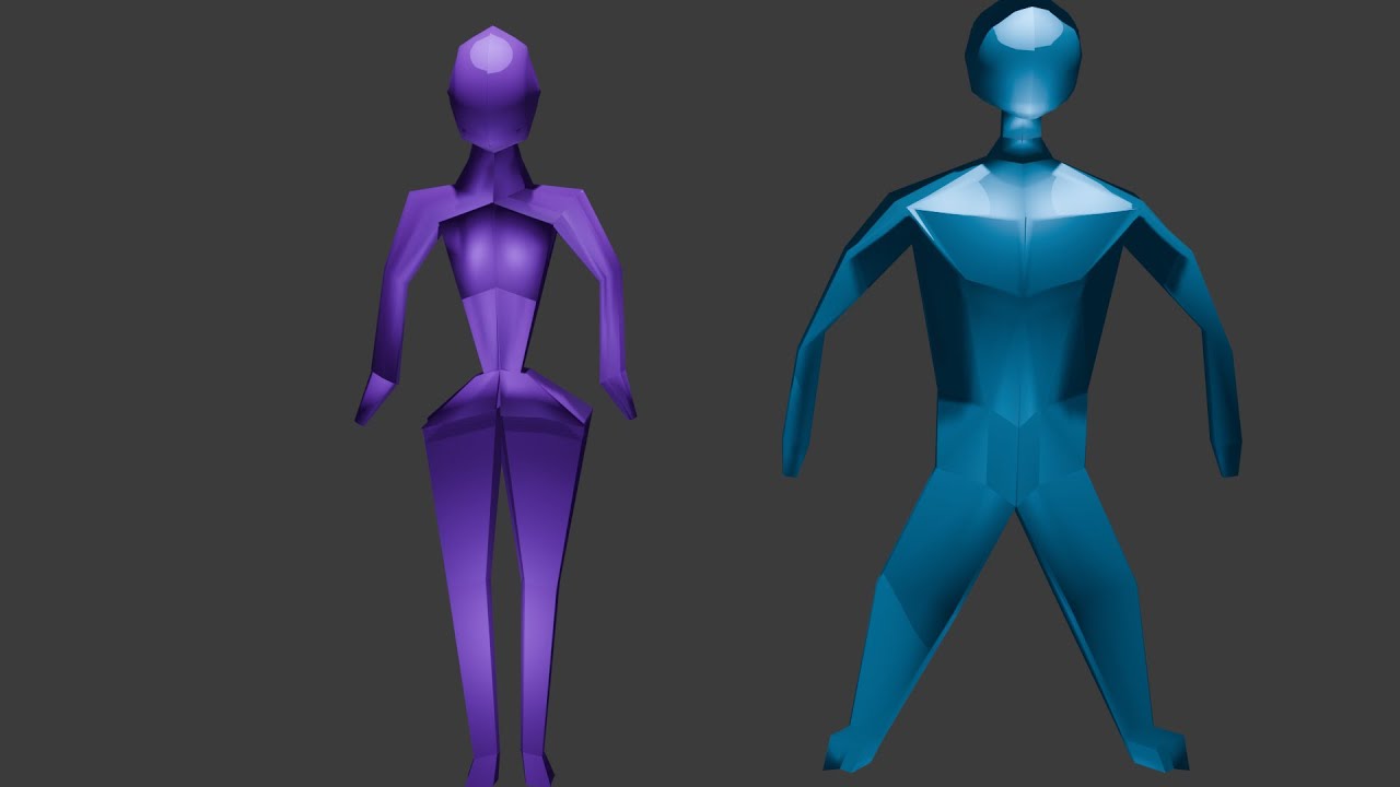 Create Base Character Model - YouTube