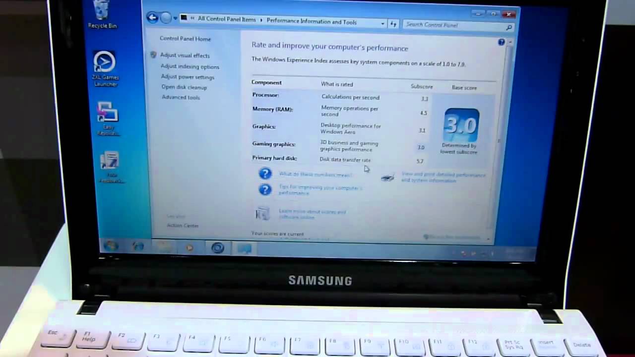 Samsung NC110 Netbook Hands On - YouTube