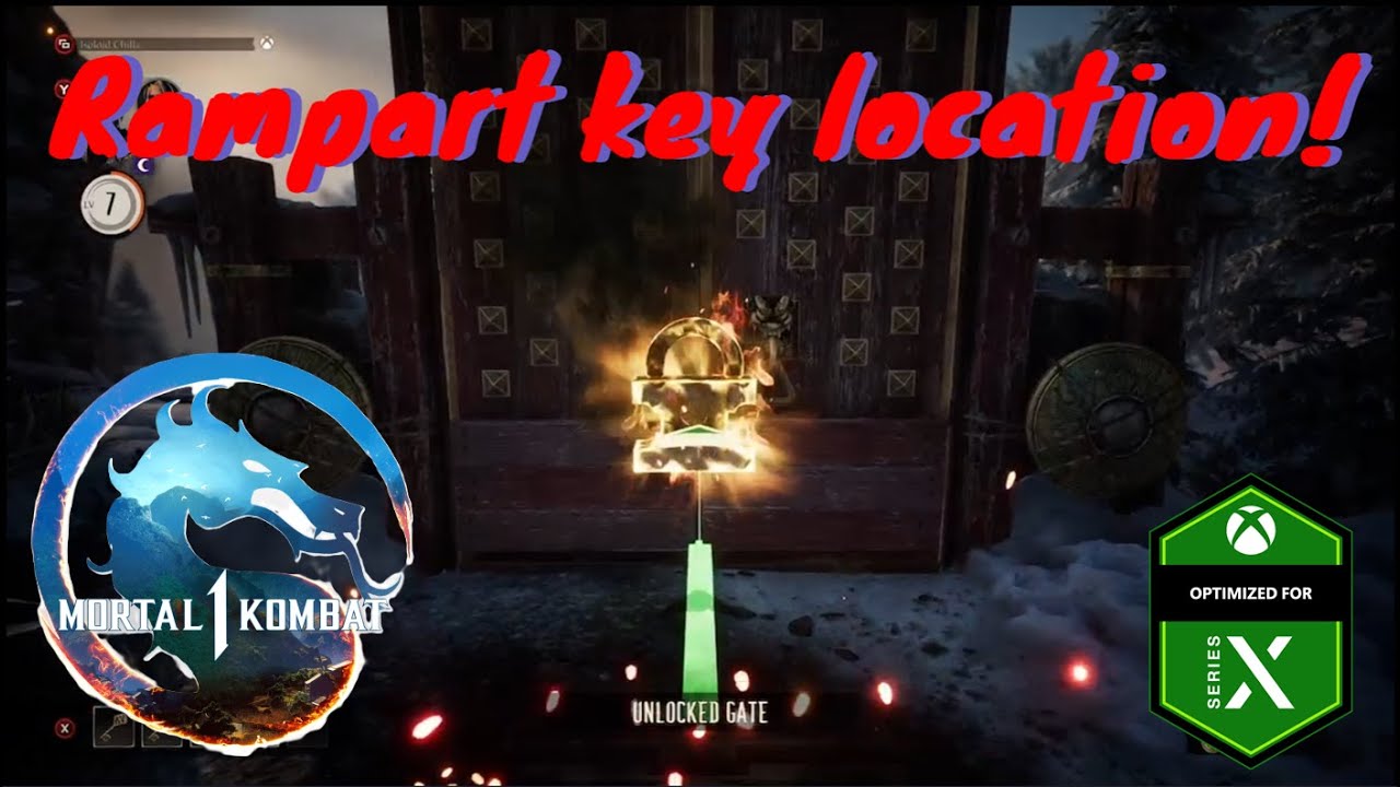 MK1 how to unlock Rampart key item GATE in Invasion Season 4! - YouTube