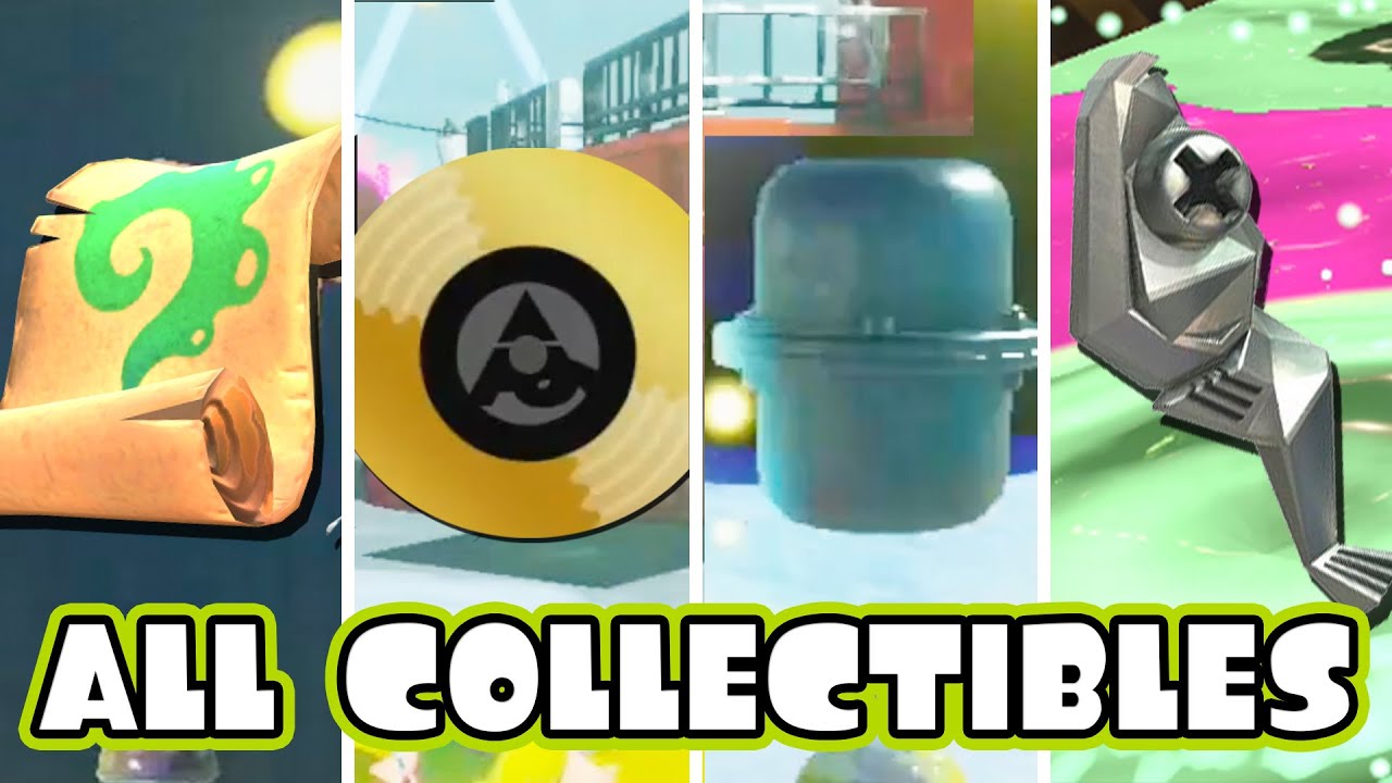 All Collectibles in Splatoon 3 & Where To Find Them! - YouTube