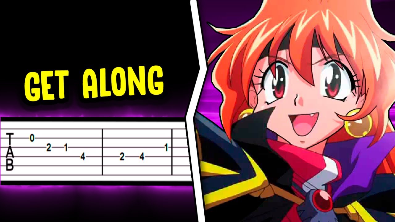 🎸Slayers - Get Along (OP)【𝗧𝗔𝗕】| GUITAR TUTORIAL - YouTube