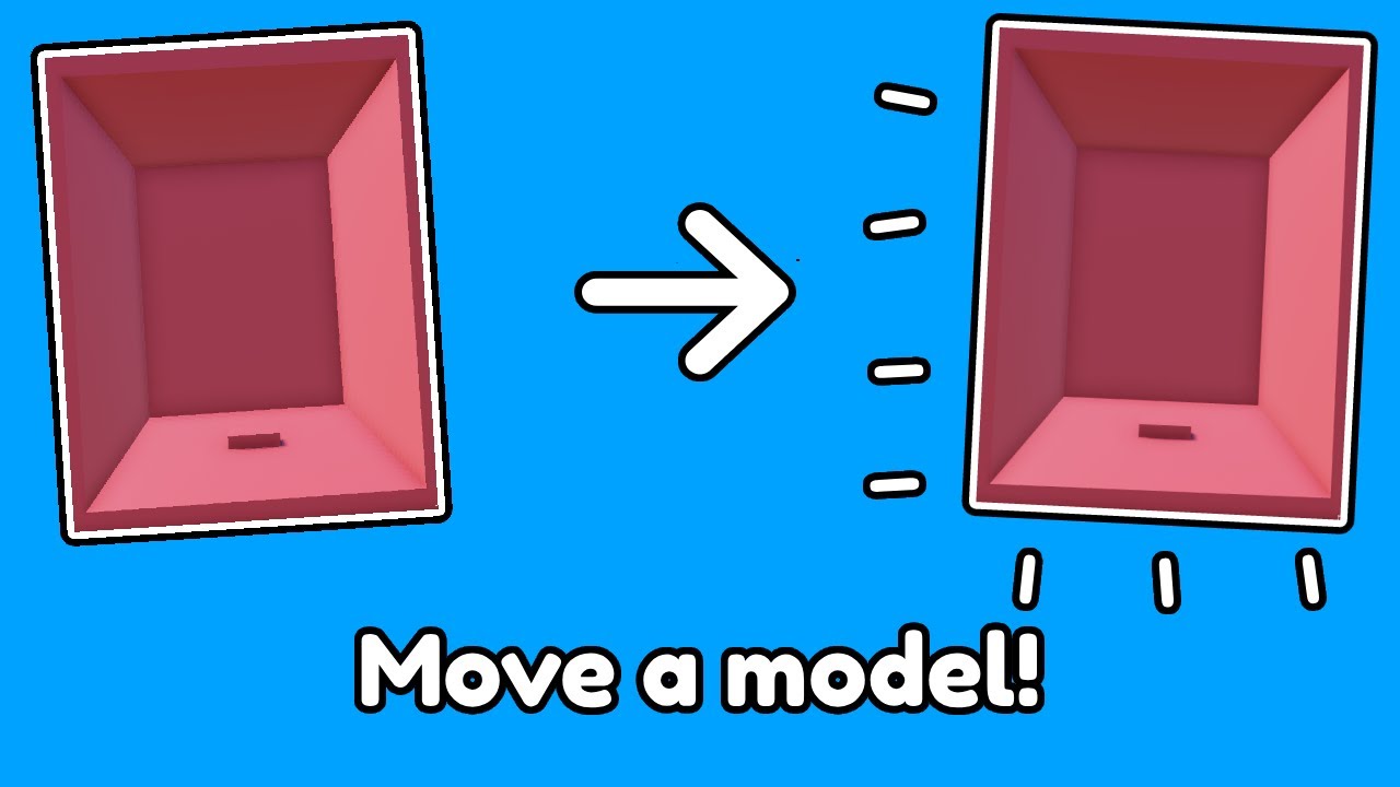 How to make a model move in roblox studio! - YouTube