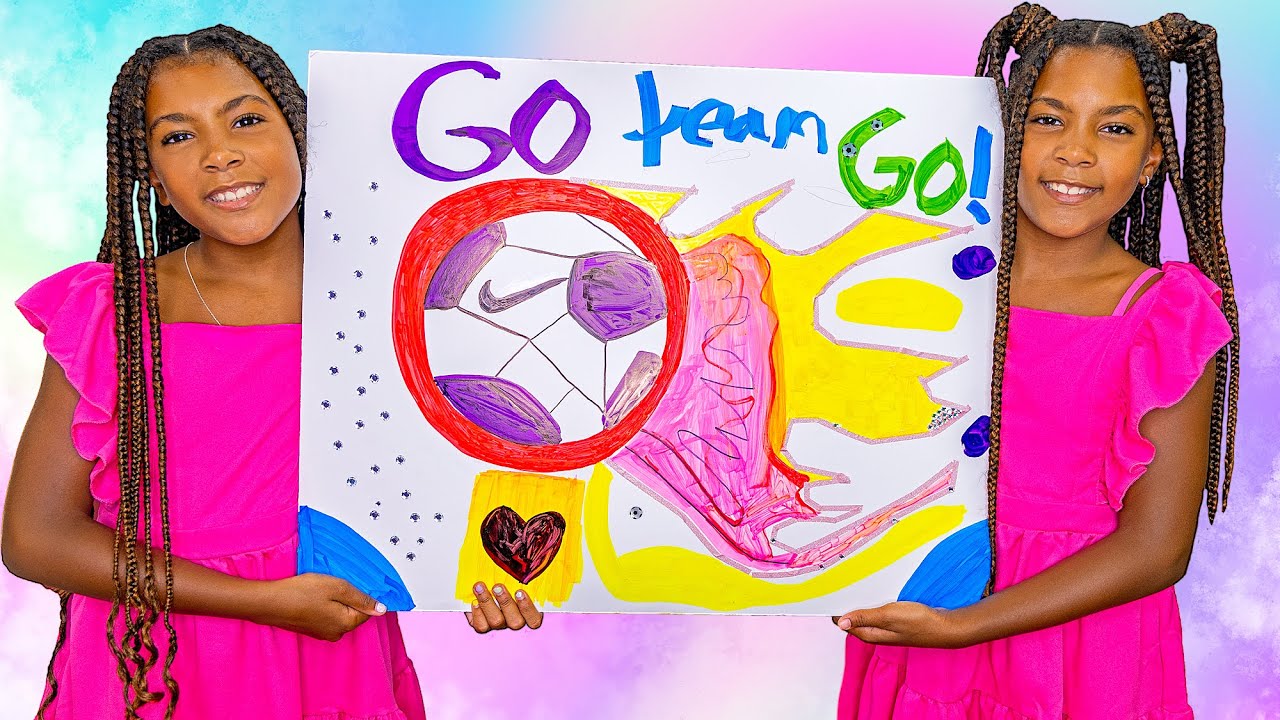 How To Make A Cool Sports Poster! - YouTube