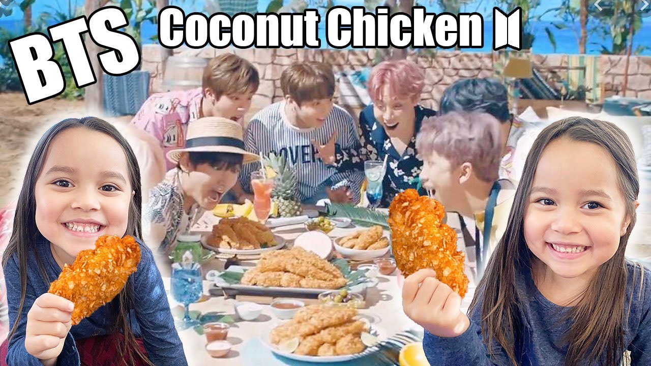 BTS COCONUT CHICKEN RECIPE | Mini Phan Club - YouTube