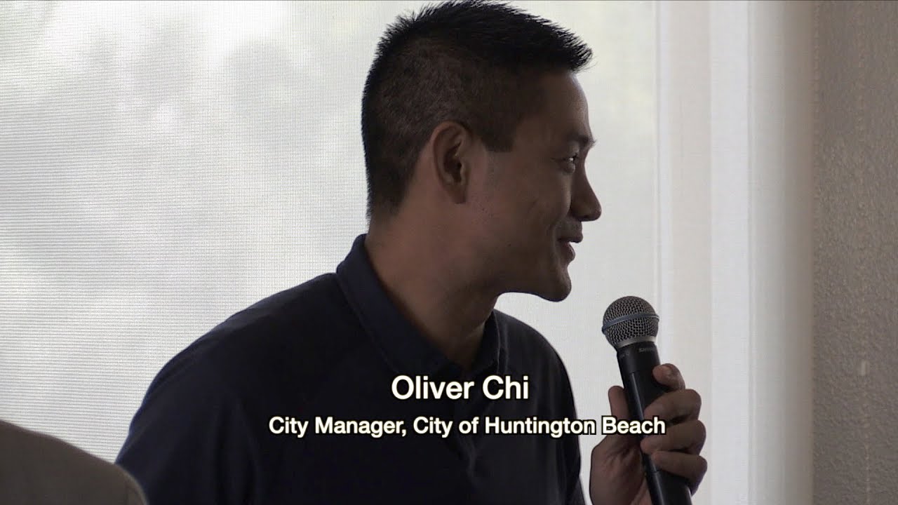 The Kiwanis Club of HB Welcomes Oliver Chi - YouTube