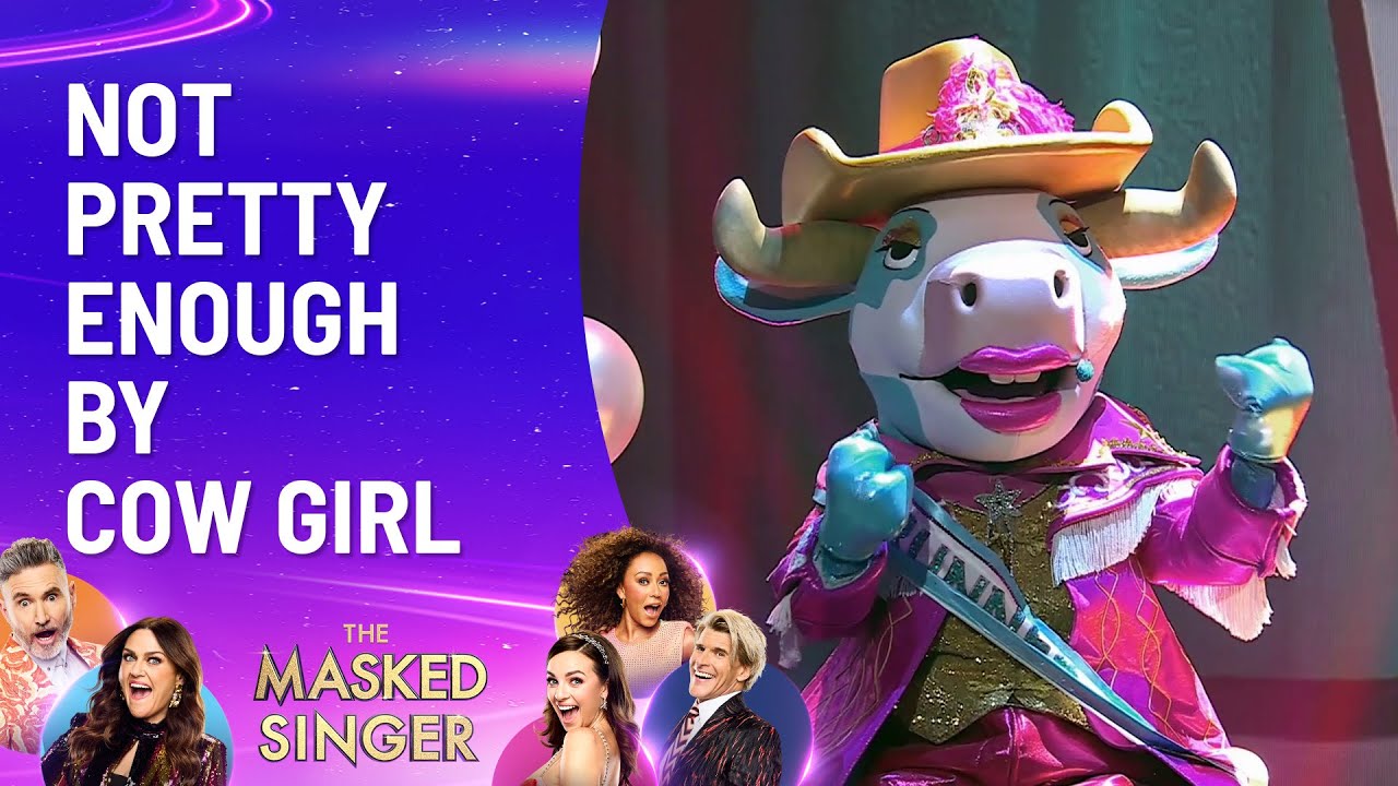 Cow Girl 'Not Pretty Enough' Performance - Season 5 | The Masked Singer ...