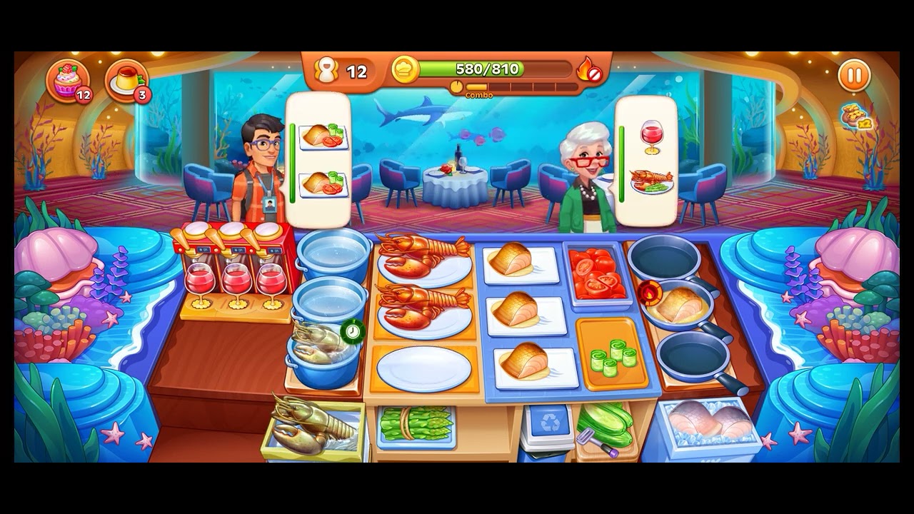 Cooking Madness, Won level 60-2 with booster - YouTube