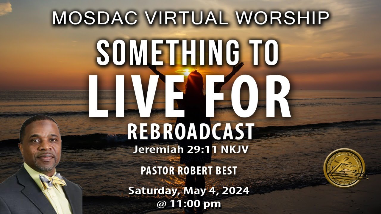 MOSDAC Represents "Something to Live For" Speaker Pastor Robert Best ...