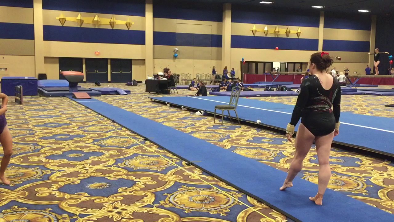 Xcel Platinum Vault 2017 Las Vegas Mega Meet,1/2 on- 1/2 off vault ...