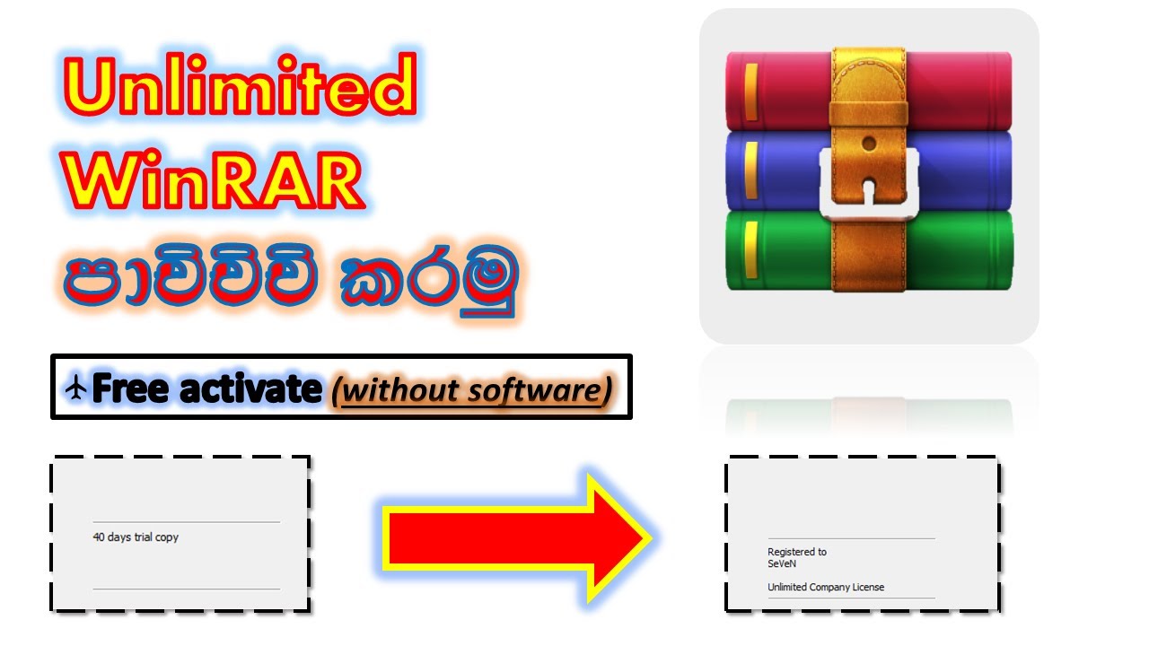 How to activate WinRAR 2021 Full Version Permanently | Tech Uploading ...