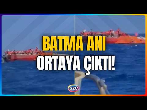 Geminin Batan Anları İlk Kez Yayınlandı! Girne'deki Faciada Neler Yaşandı? Tüyler Ürperten Detay