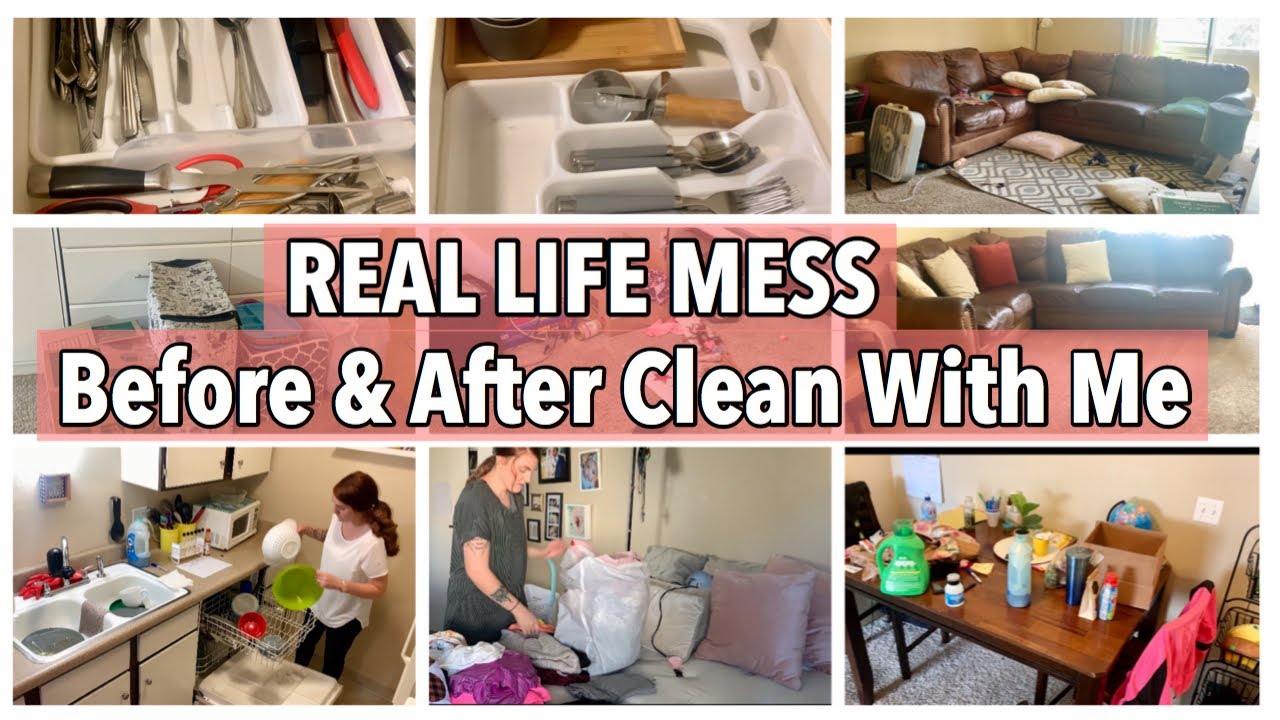 BEFORE & AFTER CLEANING MOTIVATION {REAL LIFE MESS} Stephanie McQueen ...