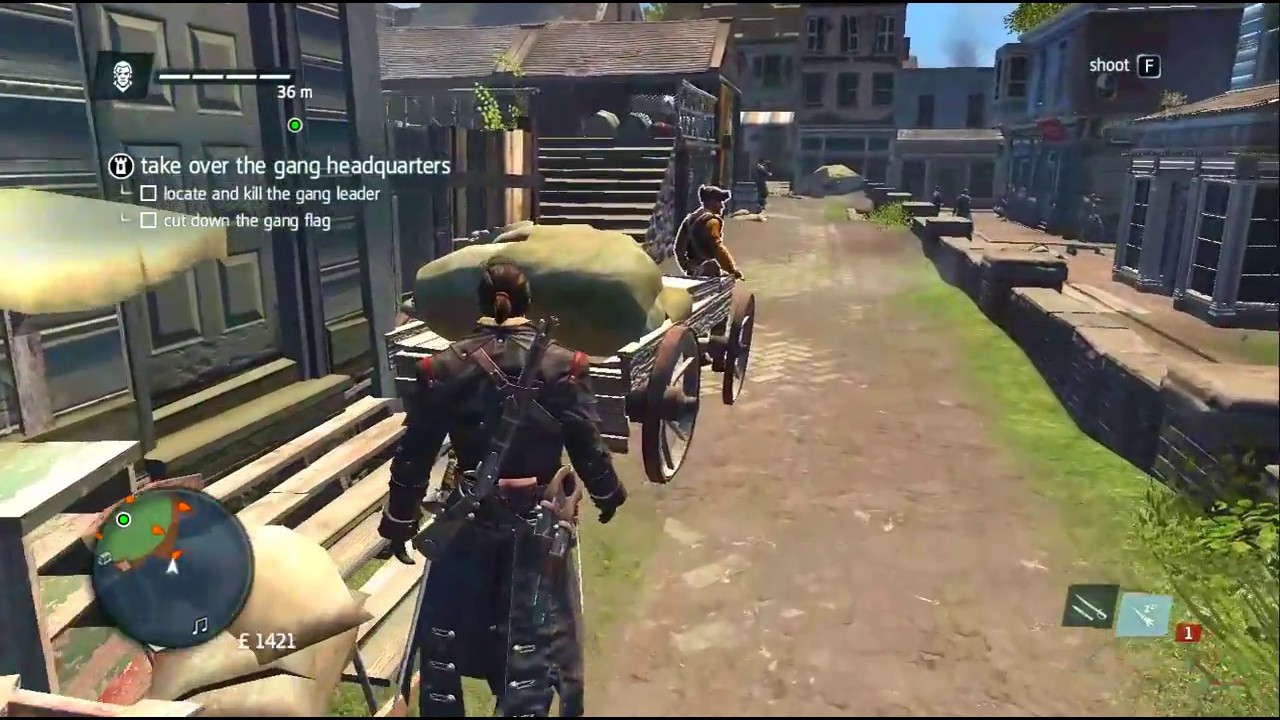 Assassin's Creed Rogue - Hardest Gang Leader Fight - YouTube