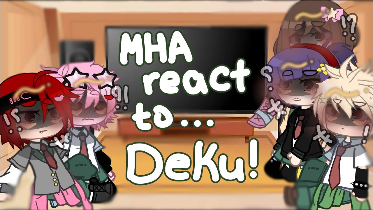 Mha react to Deku angst! || Deku angst || triggering topics || this ...