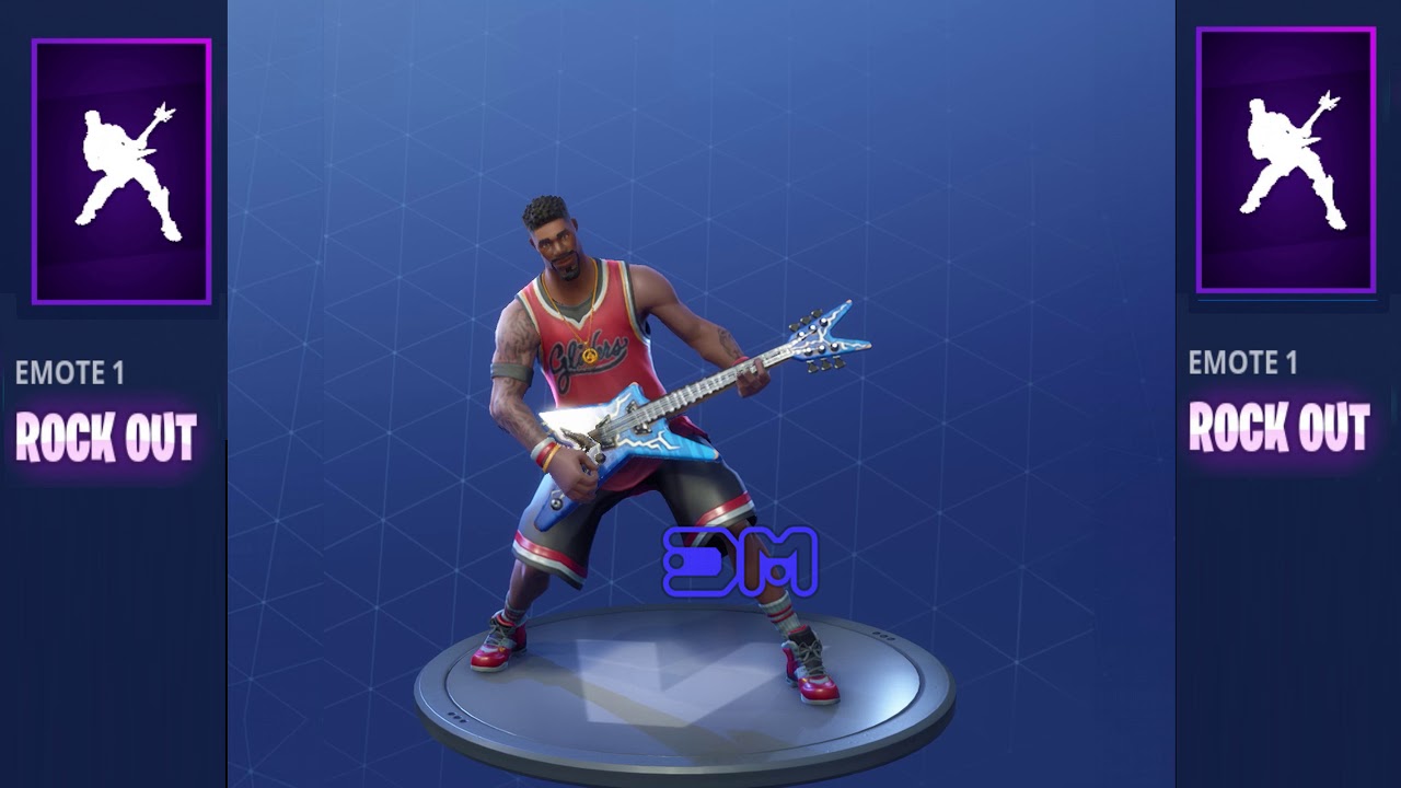 Fortnite Jumpshot Rare Performs All Dances Season 1-5 - YouTube