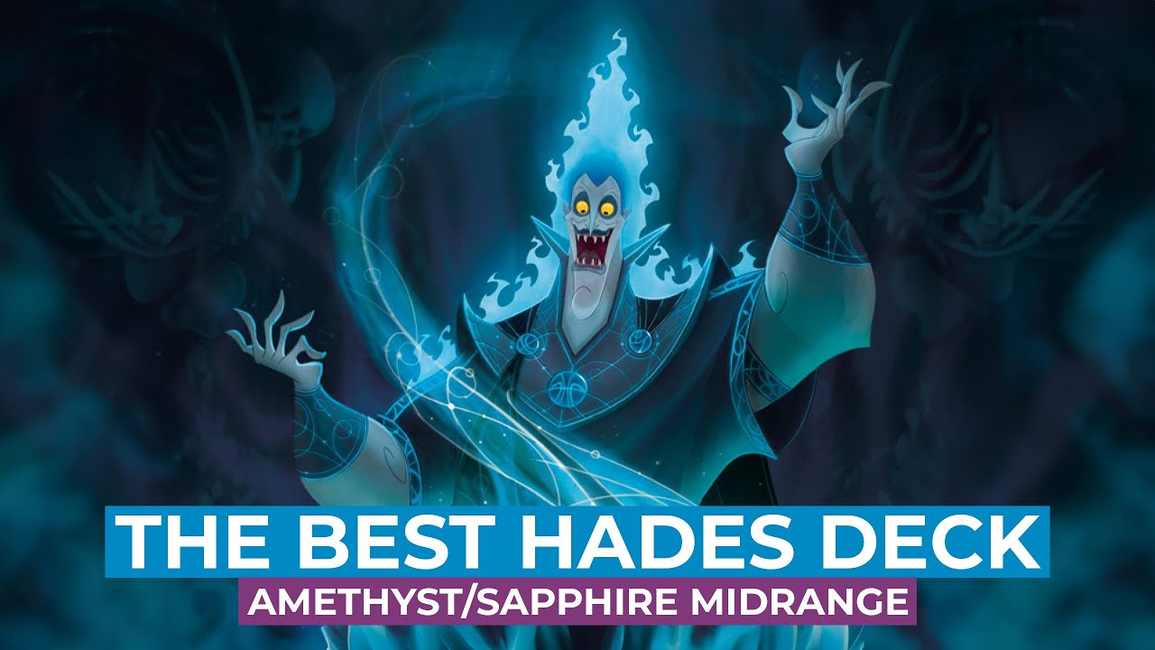 The Best Hades Deck | Amethyst / Sapphire Midrange | Gameplay | Disney ...